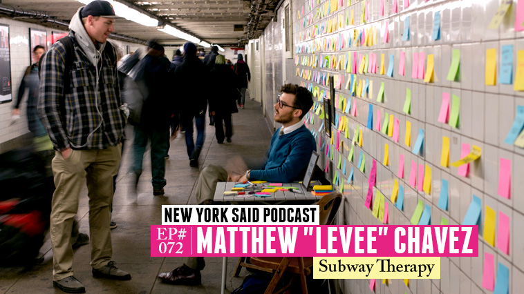 Matthew "Levee" Chavez talks how he went Viral with Subway Therapy ...